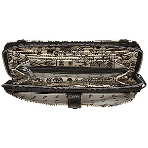 Sakroots Unisex-adults Artist Circle Large Smartphone Crossbody, Optic Dream Song