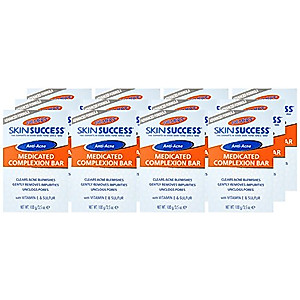 Palmer's Skin Success Eventone Medicated Anti-Acne Complexion Soap Bar, 3.5 Ounces (Pack of 12)