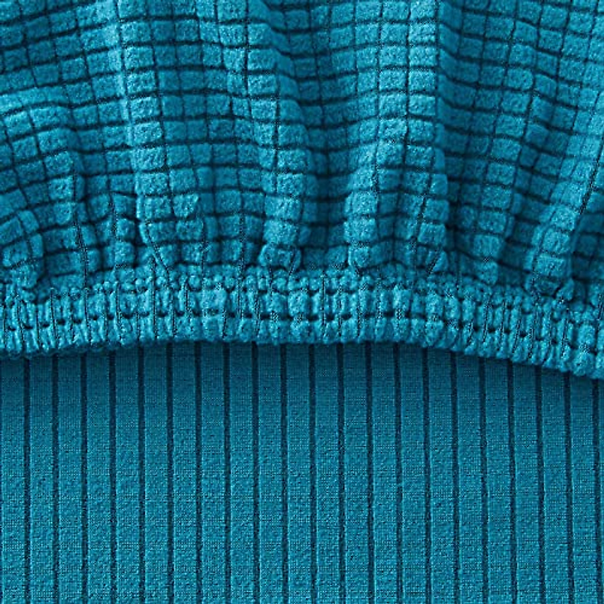 Juvale 2 Pack Stretch Outdoor Cushion Covers for Patio Furniture and Sofas, Reversible (Medium, Teal)