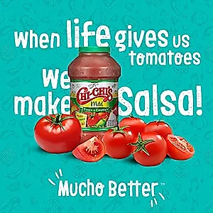 CHI-CHI'S Fiesta Mild Salsa Con Queso Dip, 15 Ounce (Pack of 12)