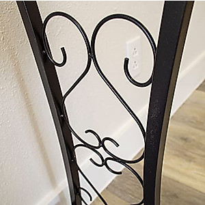 Aquatic Fundamentals 10 Gallon Metal Aquarium, 20.9" L x 11" W, Black