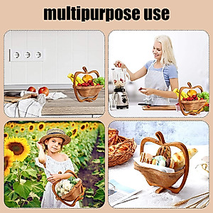 The 2-in-1 creative fruit basket can be turned into a tray for storing nuts and food fruit storage boxes. Gifts for family and friends (No fruit) (1 Piece)