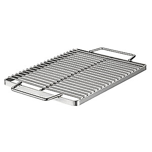 camping moon 304 Stainless Steel 9.6'' x 6.8'' Cooking Grill Grate Cooking Grid Cooking Grate B5-W
