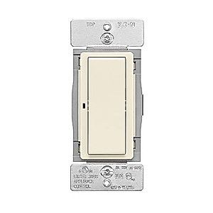 Eaton WFSW15-LA-SP-L Wi-Fi Smart Switch Works with Alexa, Light Almond – A Certified for Humans Device