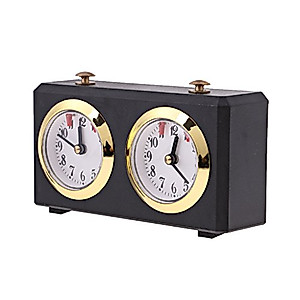 Chess Clock, Tournament Analogue Chess Clock Timer Count Up Count Down Timer, Professional Chess Clock Game Timer for Chinese Chess, International Chess Board Game
