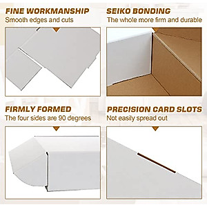Shipping Boxes 9x6x2, HERKKA 25 PACK White Corrugated Cardboard Mailer Boxes, Medium Mailing Boxes for Packaging Small Business