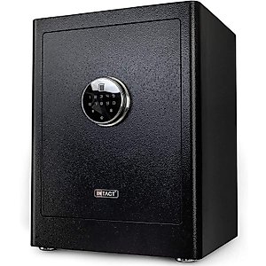 Intact Large Quick Access Biometric Fingerprint Gun Safe With Nex-Gen Full Keypad Module Tall