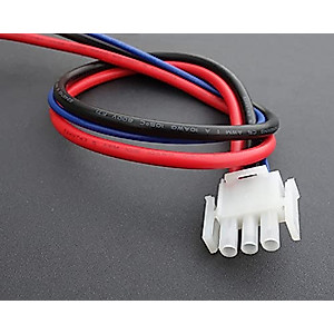 Anyqinsog 3-Pin Power Wiring Harness Plug Compatible with MTX THUNDERFORM Built in Amplifier AMP Auto Stereo Repair Wiring Harness