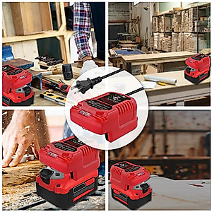 for Craftsman 20V Battery Charger, Compact Charger Replacement for Craftsman Charger 20V (Only Charge for 20V)