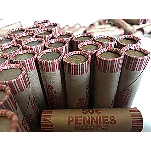 3 Unsearched Shotgun Roll of Lincoln Wheat Cents Pennies - 150 Coins Lot