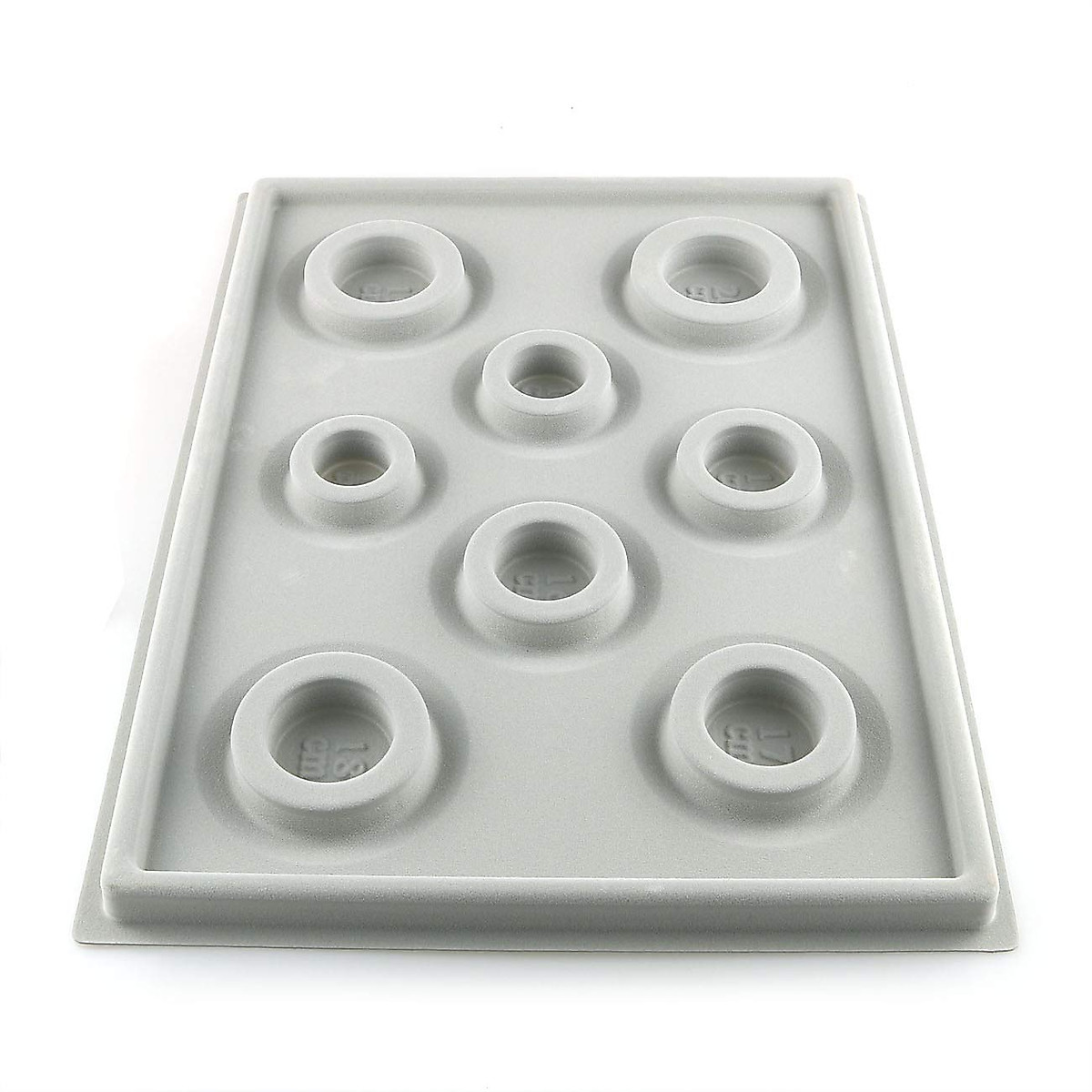 E-outstanding Bracelet Design Board Flocked Bead Beading Jewelry Organizer Tray for Bracelet Jewelry Making Design DIY Craft Panel