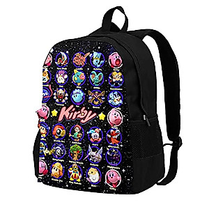 17 in Cartoon Backpack Lightweight Waterproof Bookbag Large Laptop Backpack Travel Bags. (B1, 17inch)