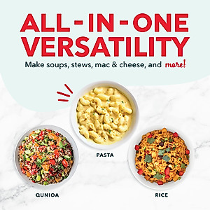 DASH Mini Rice Cooker Steamer with Removable Nonstick Pot, Keep Warm Function & Recipe Guide, 2 cups, for Soups, Stews, Grains & Oatmeal - Black