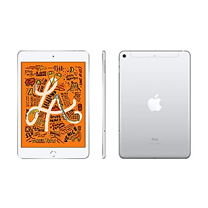 Apple iPad Mini 5-64GB - WiFi + Cellular - Silver (Renewed Premium)
