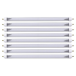 LWL4W40-F8T5 12“ 4Watts White LED T5 Tube with 4000K to Retrofit for 8W T5 Fluorescent Tube of Your Under-Cabinet Lights to get Over 50% Energy Saving! Replace Directly! F8T5-LED4W40 (8)