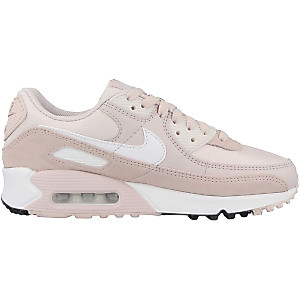 NIKE Women's Race Running Shoe, Barely Rose White Black, 10