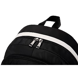 Teecho Waterproof Backpack for Teen Girls Cute Laptop Backpack for Women Stylish Travel Rucksack Black