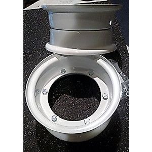 Gravely, Ariens to fit: Pair Set of 2 New 8" Lawnmower Garden Rim Tractor Wheel for 4.00-8 Tires B1R86FB