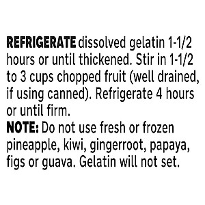 Jell-O Cherry Gelatin Dessert Mix (6 oz Box)