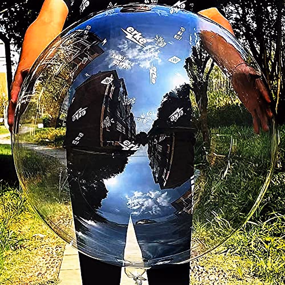 Lightsfever Clear Balloons, Large 22 inch Bobo Balloons, Transparent Balloons, Wedding Bubble Balloons, Wedding Party Decorations, Birthday Decorations, Bachelorette Party Balloons, for Helium or Air