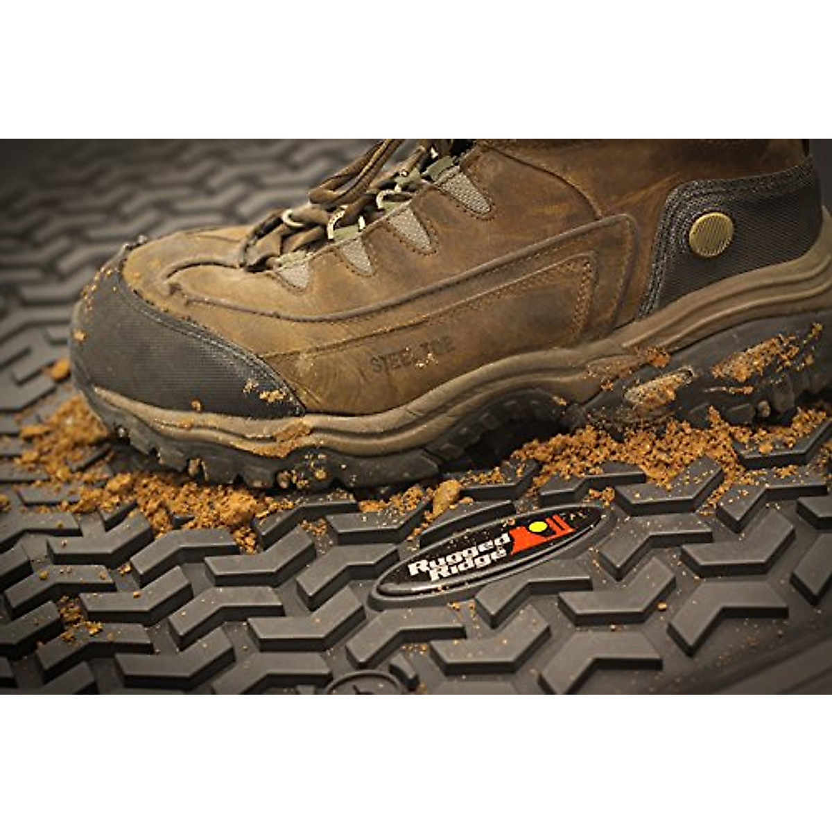 Rugged Ridge | Floor Liner, Front/Rear/Cargo | 12988.02 | Fits 2007-2010 Jeep Wrangler JK 2-Door