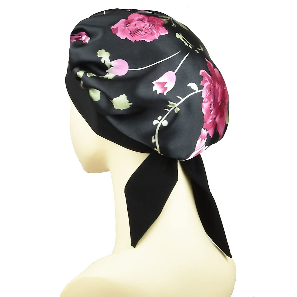 Kids Bonnets for Girls Sleeping Satin Bonnet for Kids Girls Curly Hair Bonnet Silk Night Caps Satin Sleep Cap Adjustable Tie