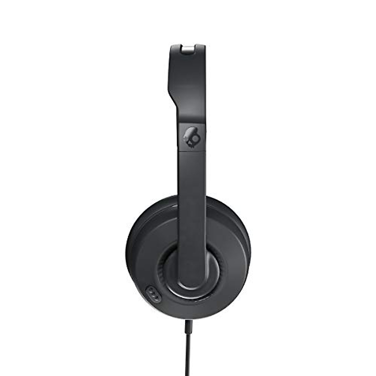 Skullcandy Cassette Junior Wired Headphone Over-Ear / Works with iPad, iPhone, Android, Computers / Great for Boys, Girls, Toddler, School, Sports, and Gaming / Kids Headphones Wired - Black