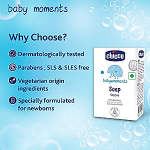 Chicco Baby Moments Soap, 75g