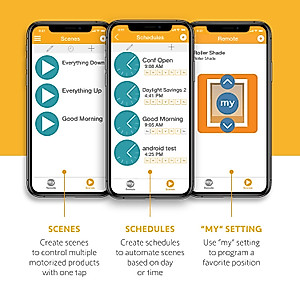 Somfy myLink RTS Hub - Control Motorized Blinds, Shades, Curtains & Awnings with Alexa & Google Assistant - Quick Setup, 16 Channels Control, Wake Up to Sunshine, WiFi Connection #1811403