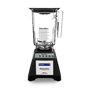 Blendtec Self-Cleaning-3 Preprogrammed Chef 600 WildSide+ Jar Professional-Grade Blender, 11.40 lbs, Black