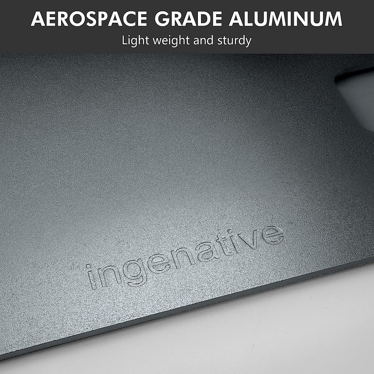 Under Table Shelf - Grey Under Desk Shelf for Laptop, PC,Mac Mini, Computer, and Gadget. Under Table Mount Shelf, Storage, Desk Hanging Organizer, Desk Laptop Holder, PC Desk Mount