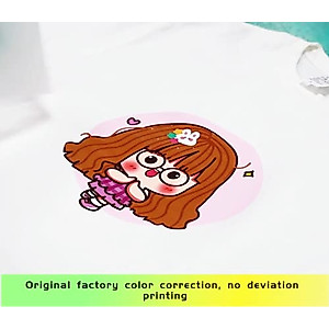 BUTICOLOR DTF White Ink for DTF Heat Transfer Film Printing Used for Printhead L1800 L805 R1390 4720 I3200 XP600 DX7 DX5 5113(1-Pack,1000ml)