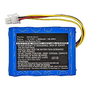 Synergy Digital Lawn Mower Battery, Compatible with Husqvarna Automower 315 Model 2017 Lawn Mower, (Li-ion, 18.5V, 2600mAh) Ultra High Capacity, Replacement for Husqvarna 584 82 28-01 Battery