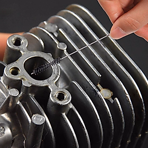 DIY Crafts 17 Pc HVLP Spray Gun Cleaning Maintenance Kit Brush Wire Lubricant Cleaner Spray Gun Cleaning Set for HVLP Gravity, Suction, Detail Paint Guns, Airbrush (Design No # 3, Maintenance Kit)