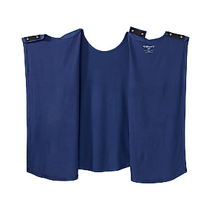 Women’s Open-Back Adaptive High-Low Top - Ink Blue 3XL
