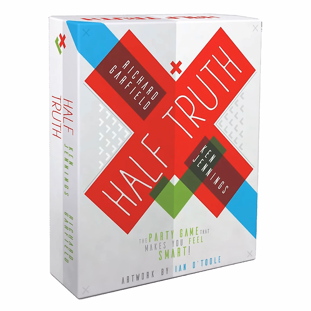 Half Truth Game - The Trivia Game That Makes You Feel Smart - Fun Board Game for Events & Parties - Best Card Deck Games for Teens, Young Adults, and Families - by Ken Jennings & Richard Garfield