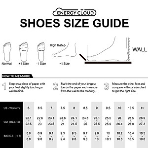 ALEADER Women's Energycloud Slip On Walking Shoes Pure Running Shoes for Gym Workout Treadmill Running Errands White Gray Size 6 US