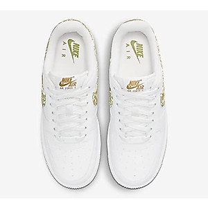 Nike Women's Air Force 1 Low '07, White/Barley-white, 5