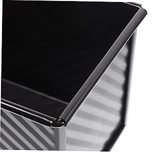 TIDTALEO Non-stick Bread Baking Mould Toast Box with Lid Carbon Steel Metal Bread Pan Toast Mold Bakeware