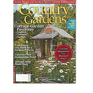 COUNTRY GARDENS & GARDEN IDEAS & OUTDOOR LIVING SUMMER MAY, 2014 (2 GREAT MAG