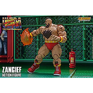 Storm Collectibles - Ultimate Street Fighter II: The Final Challenger - Zangief, Action Figure, STM87180 Red