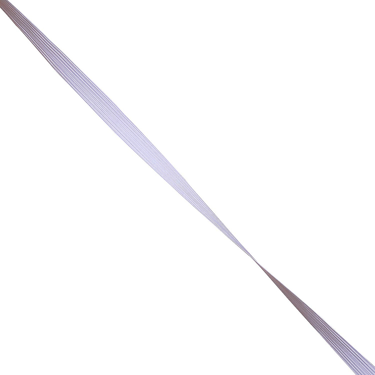 50 Yards Length Flat Elastic Band for Sewing Stretch Elastic Cord for DIY Projects, Arts and Crafts (White, 1/2 Inch Width)