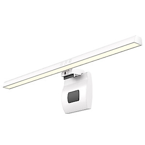 Kaulsoue Monitor Light Bar, Ultra-Wide 19.69" Screen Light Bar with Touch Control, Eye Care Monitor Lamp with 3 Color Modes, No Glare, USB Powered LED Desk Lamp for Office/Home/Study Room