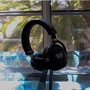 ZaanU Headphones Amplifies Earbuds to Sound Studio-Quality | Hearing Health and Comfort | Compatible with Apple Earbuds | Collapsable | Grey |