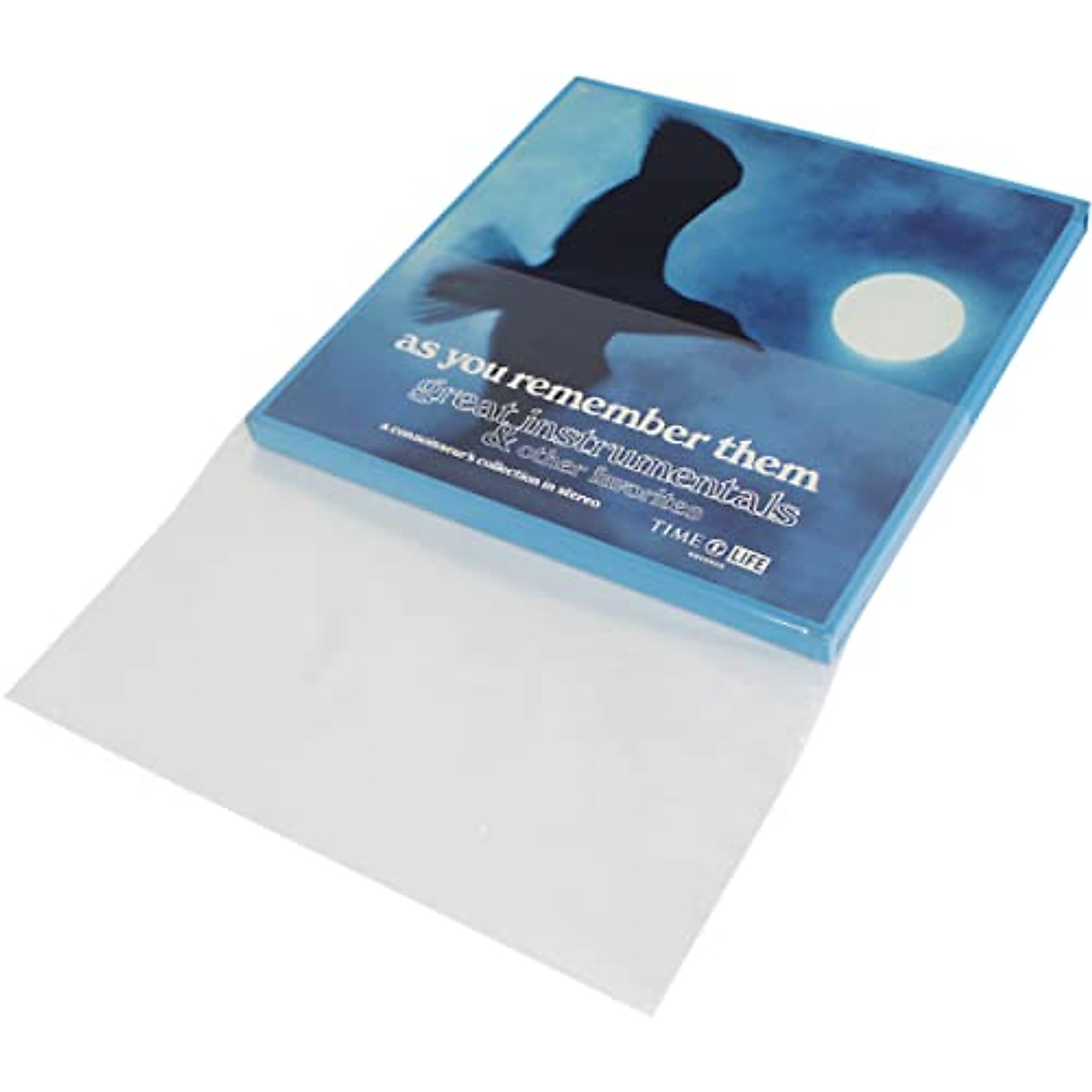 (100) 12" Double Oversize Record Outer Sleeves - Fits Most Box Sets up to 1.25" - Archival Quality Virgin Heavy Duty 3mil Thick Polyethylene #12SE03DO