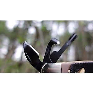 Old Timer 24OT Splinter Carvin' 6in Traditional Folding Whittling Knife with 1.5in Detail Blade, Sawcut Handle, Nickel Silver Bolsters, and Convenient Size for Carving, Camping, EDC, and Outdoors