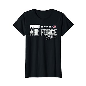 ABU Proud Air Force Sister T-Shirt