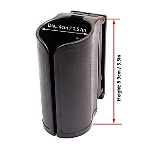 LytHarvest Polymer OC Pepper Spray Pouch, Duty Gear Open Top Mace Spray Holder Pouch