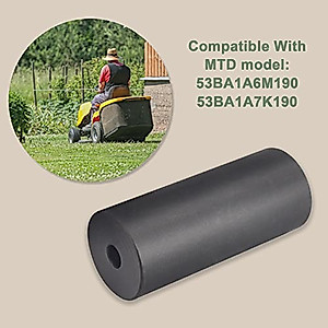 EZYPAK 6" X 2-1/2"X 9/16 731-3005 Front Mower Deck Roller Compatible with MTD Mower with 46" - 54" Decks Replaces 72-319, 210-310 IH-489155-R1, IH-489470-R1, 01000385, 731-3005, 753-04798