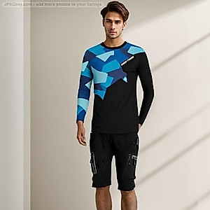 UGLY FROG Designs Cycling MTB Bicycle Mountain Bike Jersey Shirt for Men, Sprint & Symmer Baseball Jersey Long Sleeve